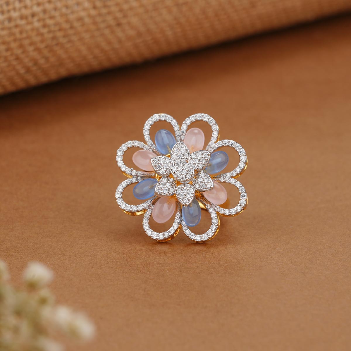 Celestia Diamond Like Ring – The Amethyst Store