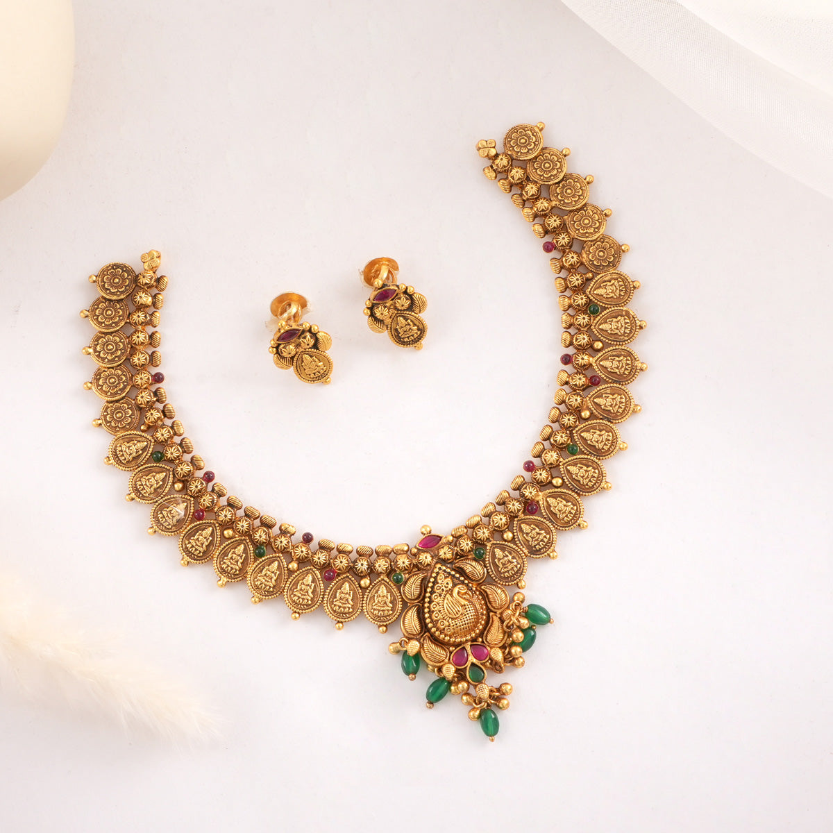 Traditional Nagas Short Necklace Set – The Amethyst Store