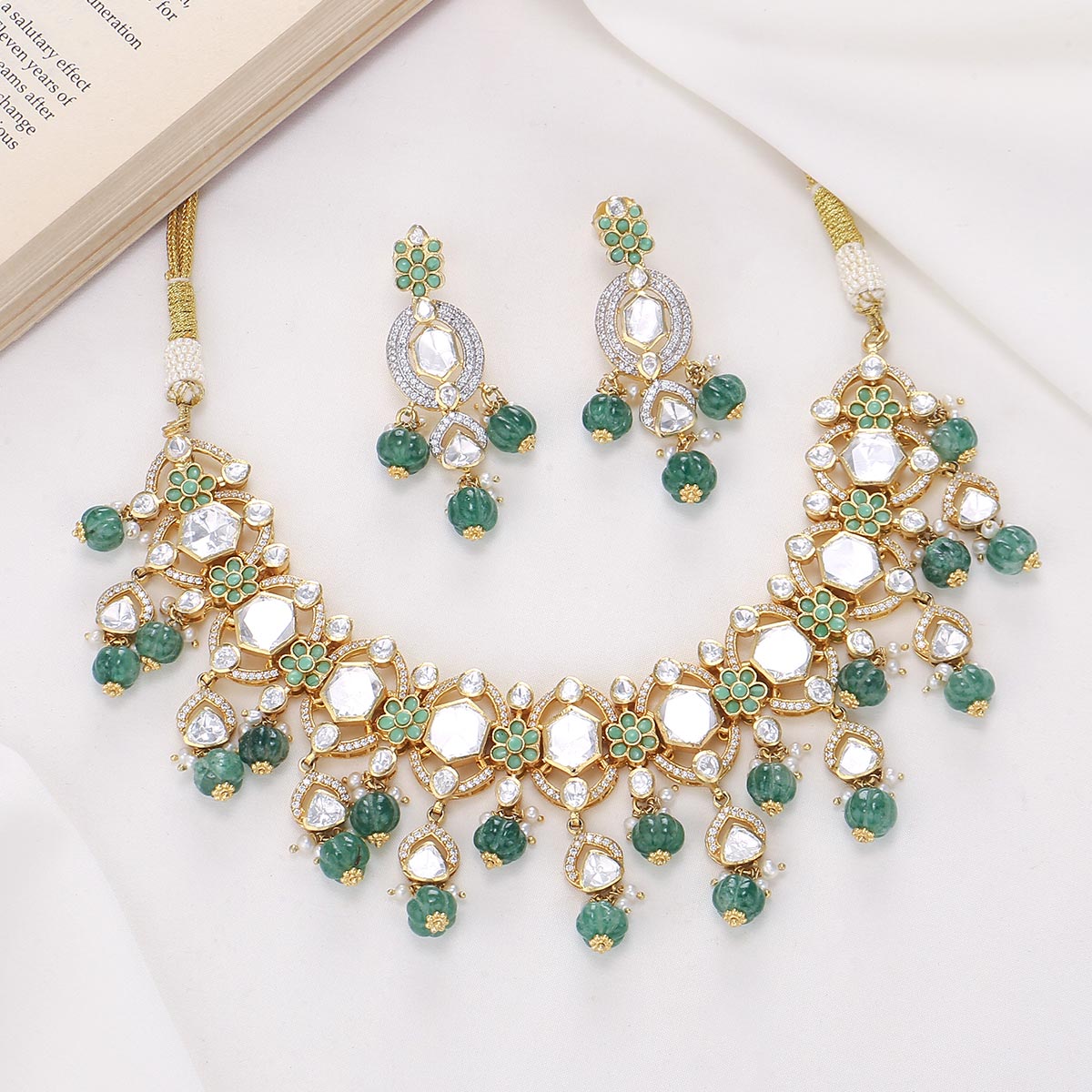 Ishani Choker Set – The Amethyst Store
