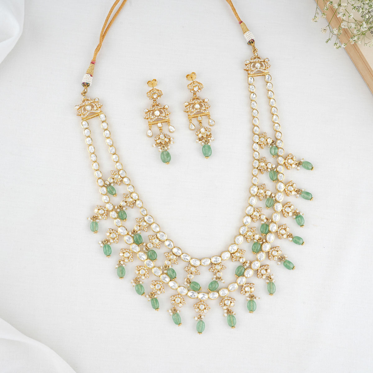 Prachi Long Necklace Set – The Amethyst Store