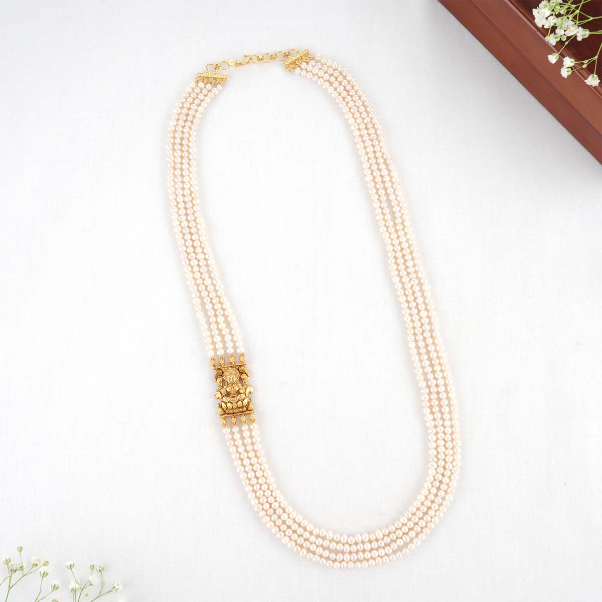 Sendhur Nagas Beads Necklace – The Amethyst Store