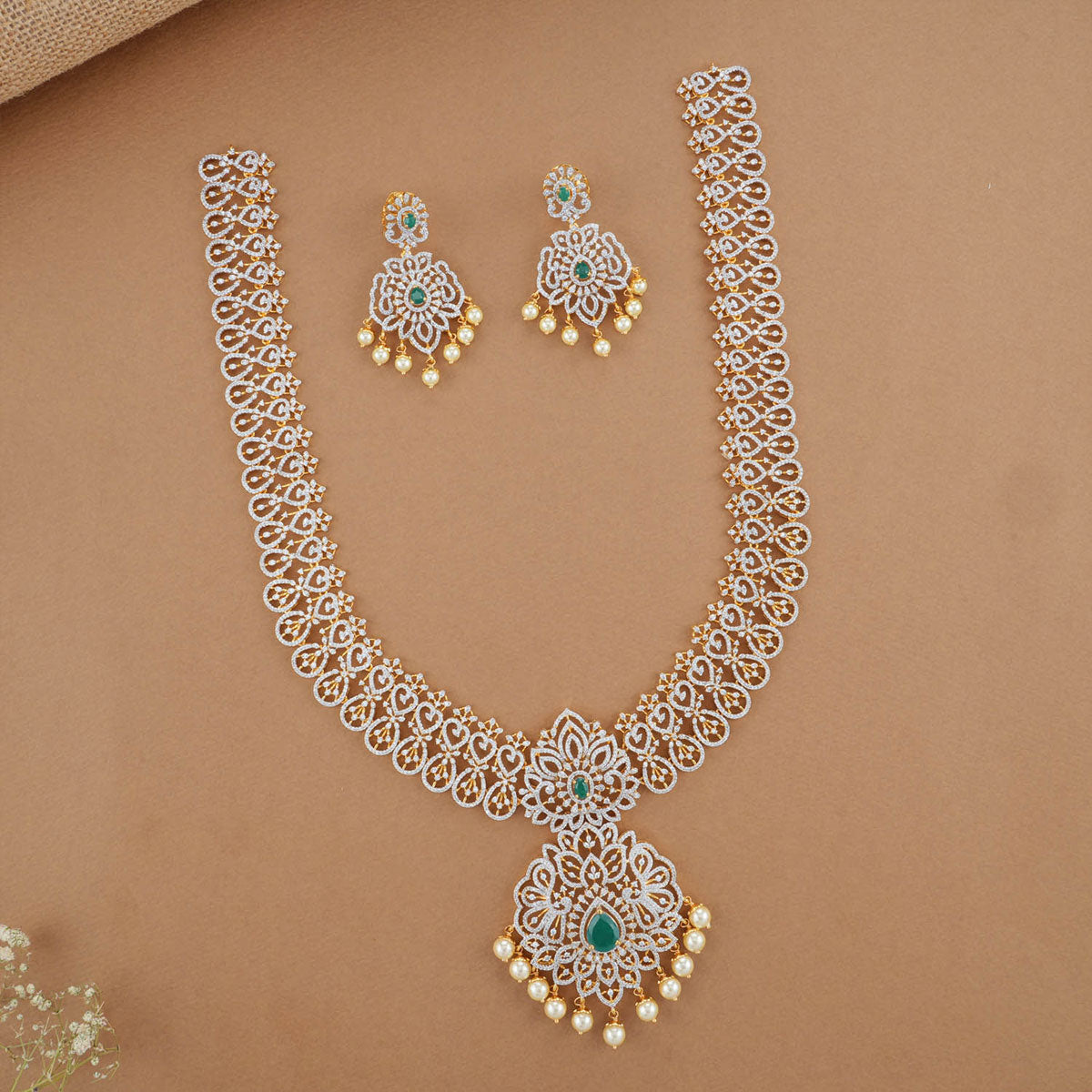 Sheena Avikam Long Necklace Set – The Amethyst Store