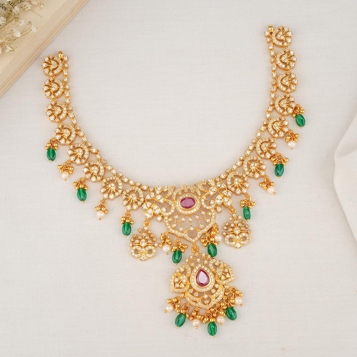 Varunika Short Necklace – The Amethyst Store