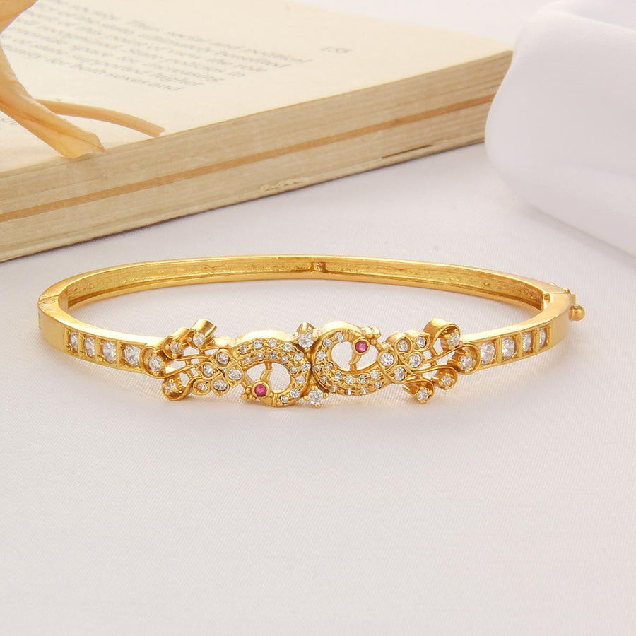925 Silver Bracelets for Men | Gold Plated Silver Bracelet Online ...