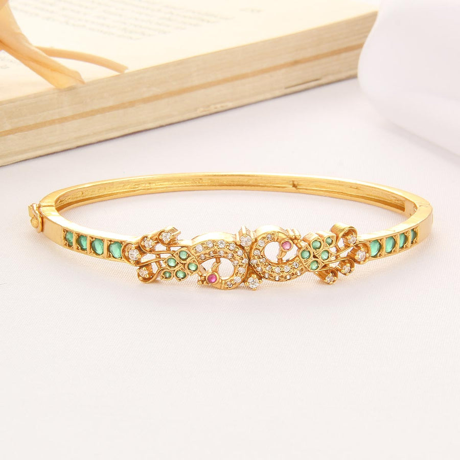 925 Silver Bracelets for Men | Gold Plated Silver Bracelet Online ...