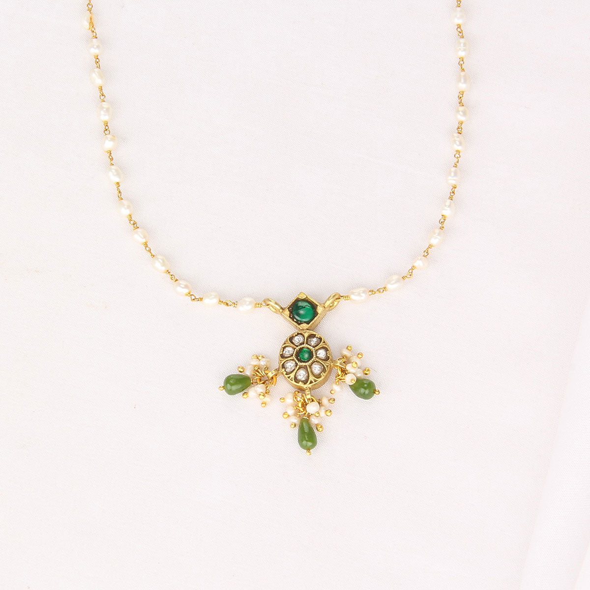 Vithusha Kundan Chain – The Amethyst Store