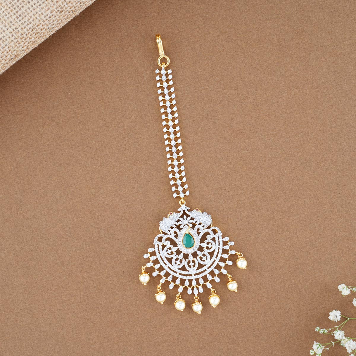 Aninya Diamond Design Tikka – The Amethyst Store