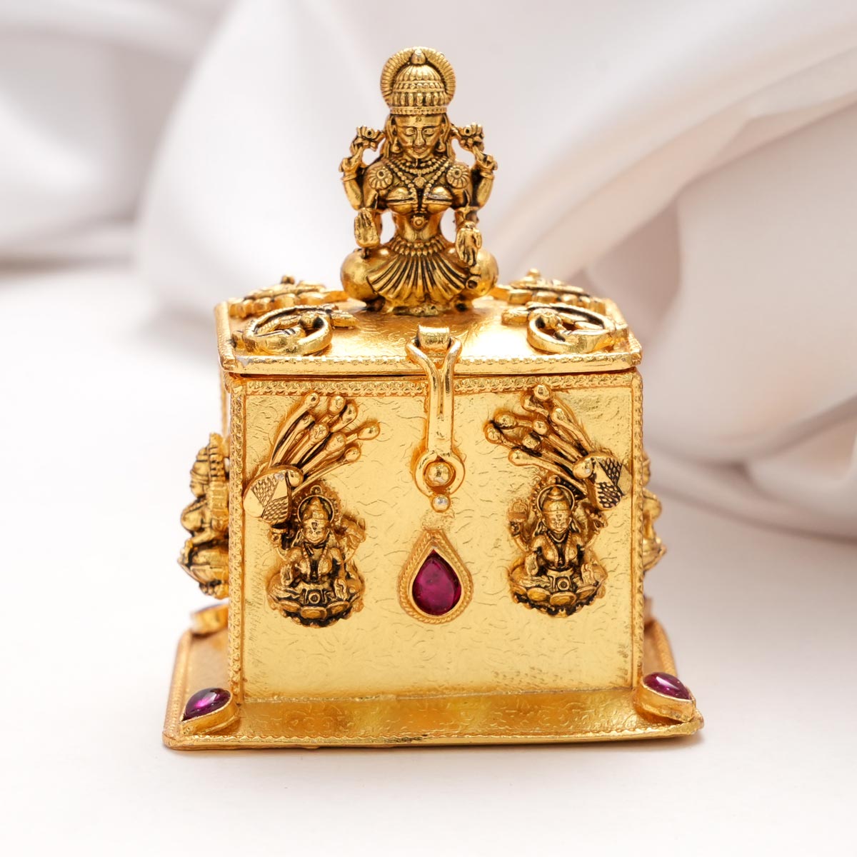 Dhanalakshmi Kum Kum Box – The Amethyst Store