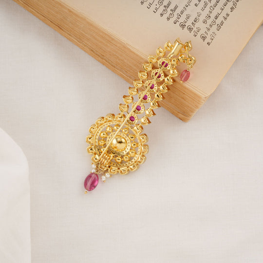 Gold Plated Silver Hair Jada Designs | Buy Silver Jada Online – The ...