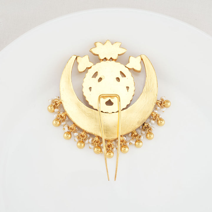 Gold Plated Silver Hair Jada Designs | Buy Silver Jada Online – The ...