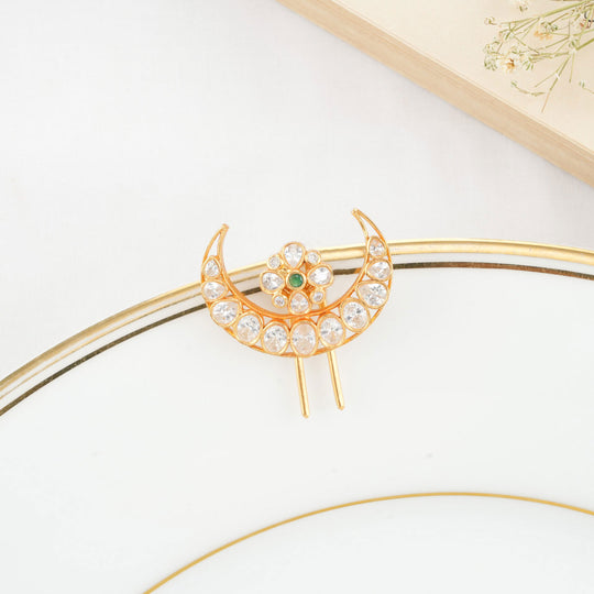 Gold Plated Silver Hair Jada Designs | Buy Silver Jada Online – The ...