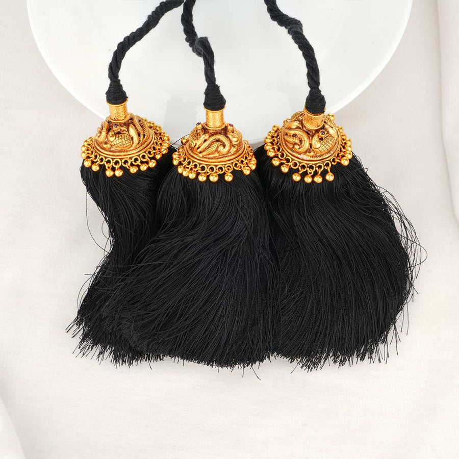 Gold Plated Silver Hair Jada Designs | Buy Silver Jada Online – The ...