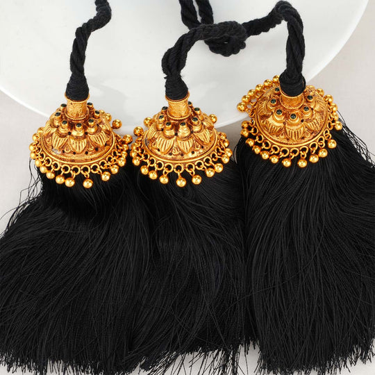 Gold Plated Silver Hair Jada Designs | Buy Silver Jada Online – The ...