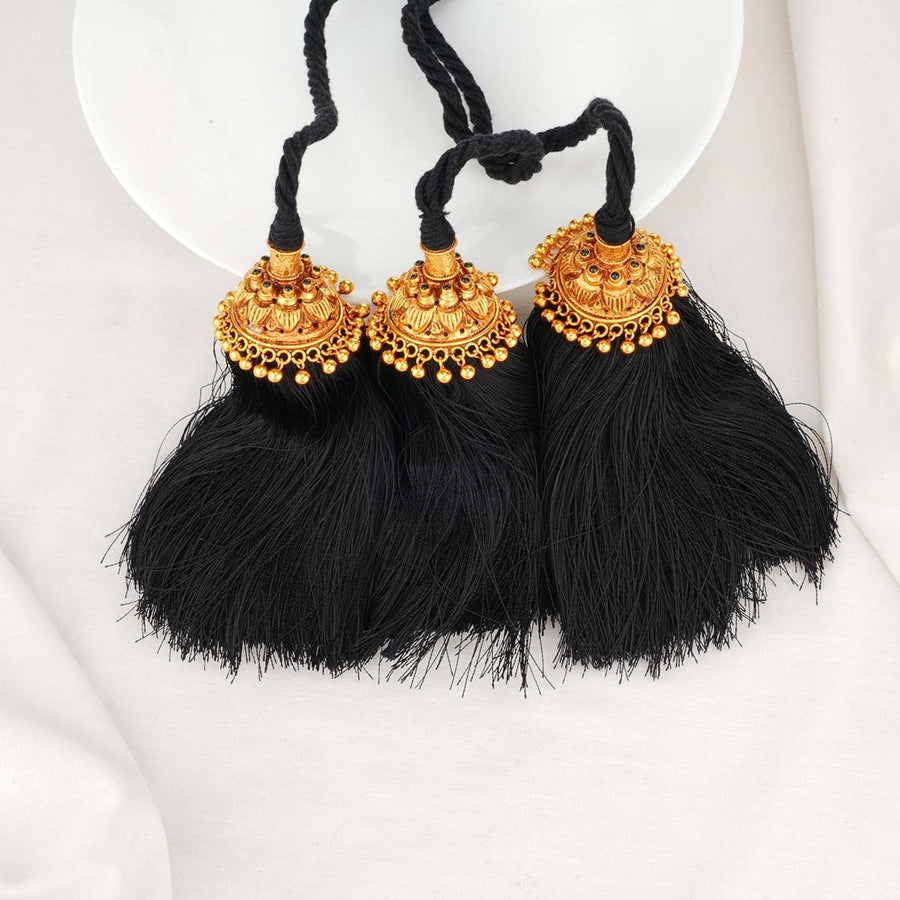 Gold Plated Silver Hair Jada Designs | Buy Silver Jada Online – The ...