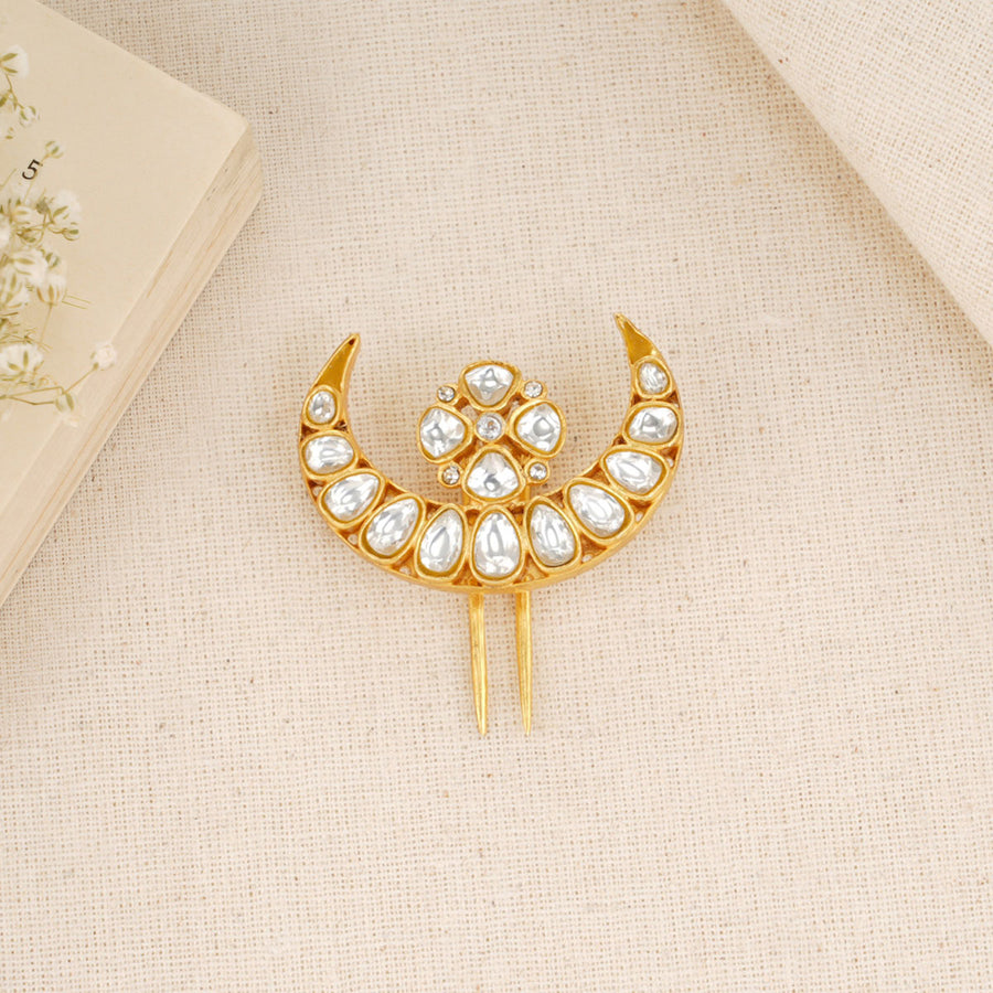Gold Plated Silver Hair Jada Designs | Buy Silver Jada Online – The ...