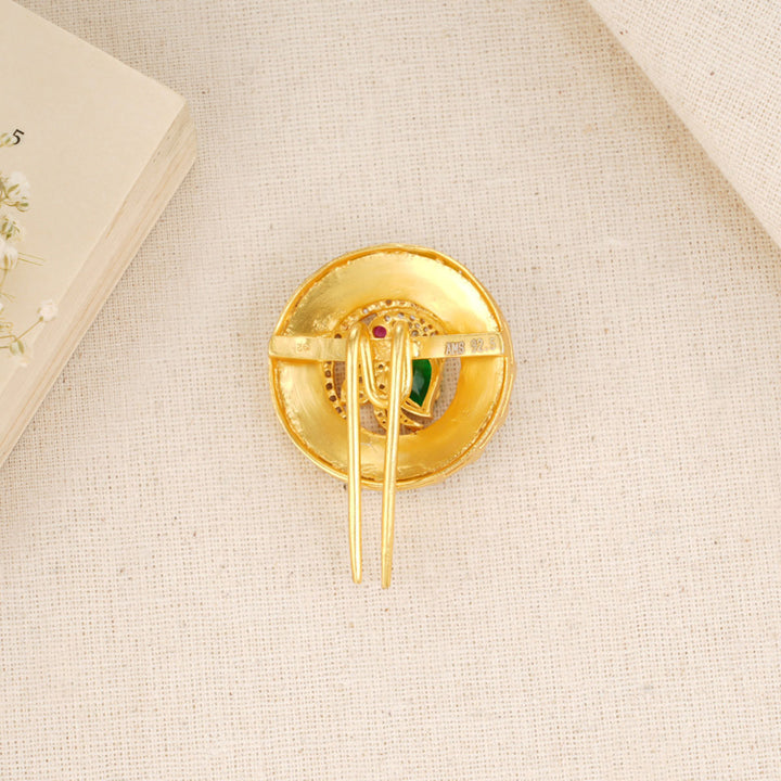 Gold Plated Silver Hair Jada Designs | Buy Silver Jada Online – The ...