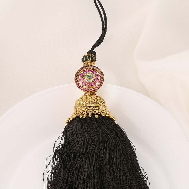 Gold Plated Silver Hair Jada Designs | Buy Silver Jada Online – The ...
