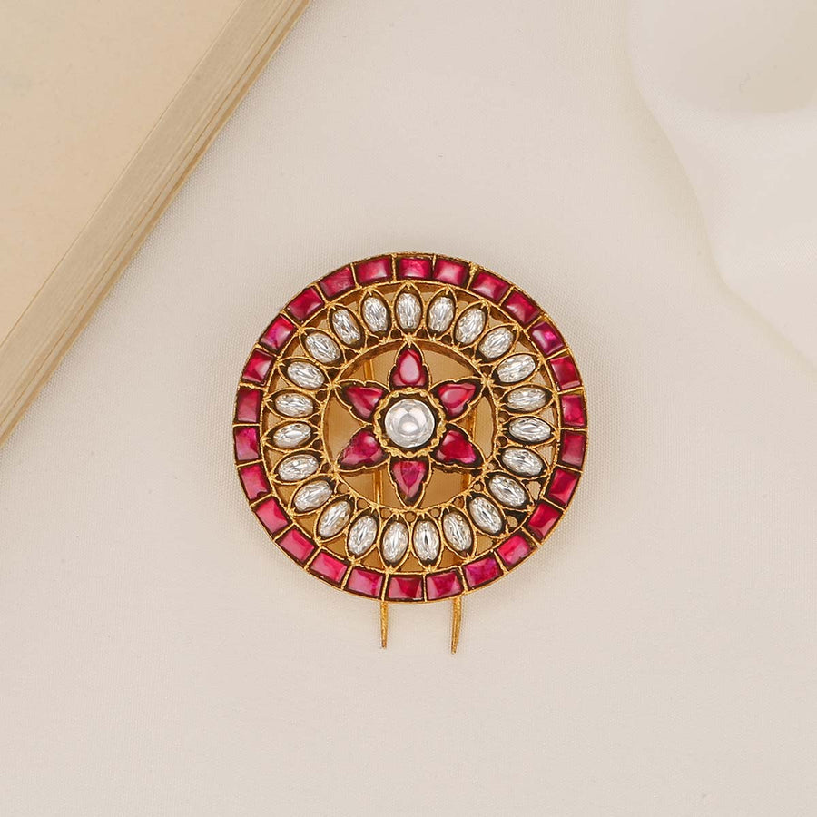 Gold Plated Silver Hair Jada Designs | Buy Silver Jada Online – The ...