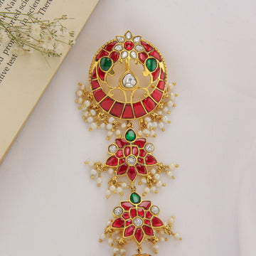 Gold Plated Silver Hair Jada Designs | Buy Silver Jada Online – The ...