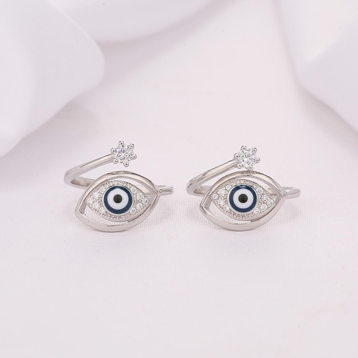 Elegance evil eye Toe Ring – The Amethyst Store