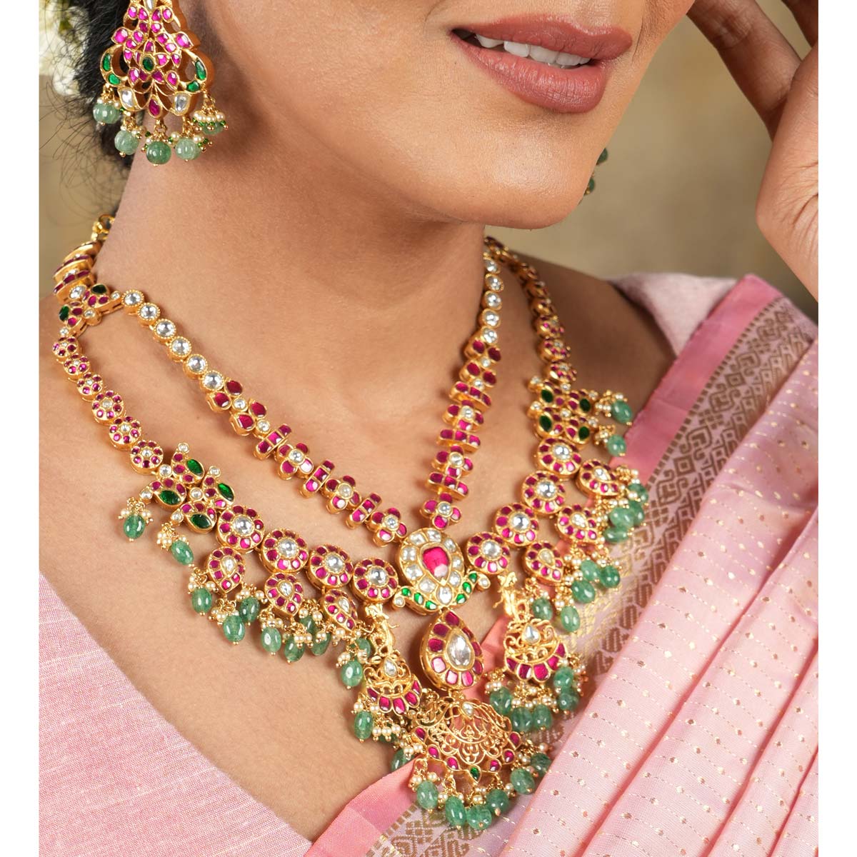Saaji Long Necklace – The Amethyst Store