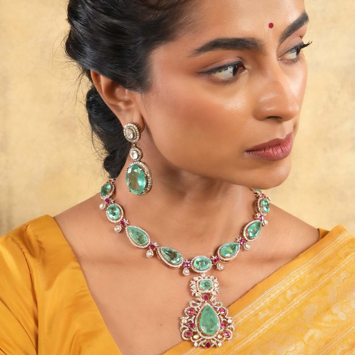 Mathesh Victorian Long Necklace – The Amethyst Store