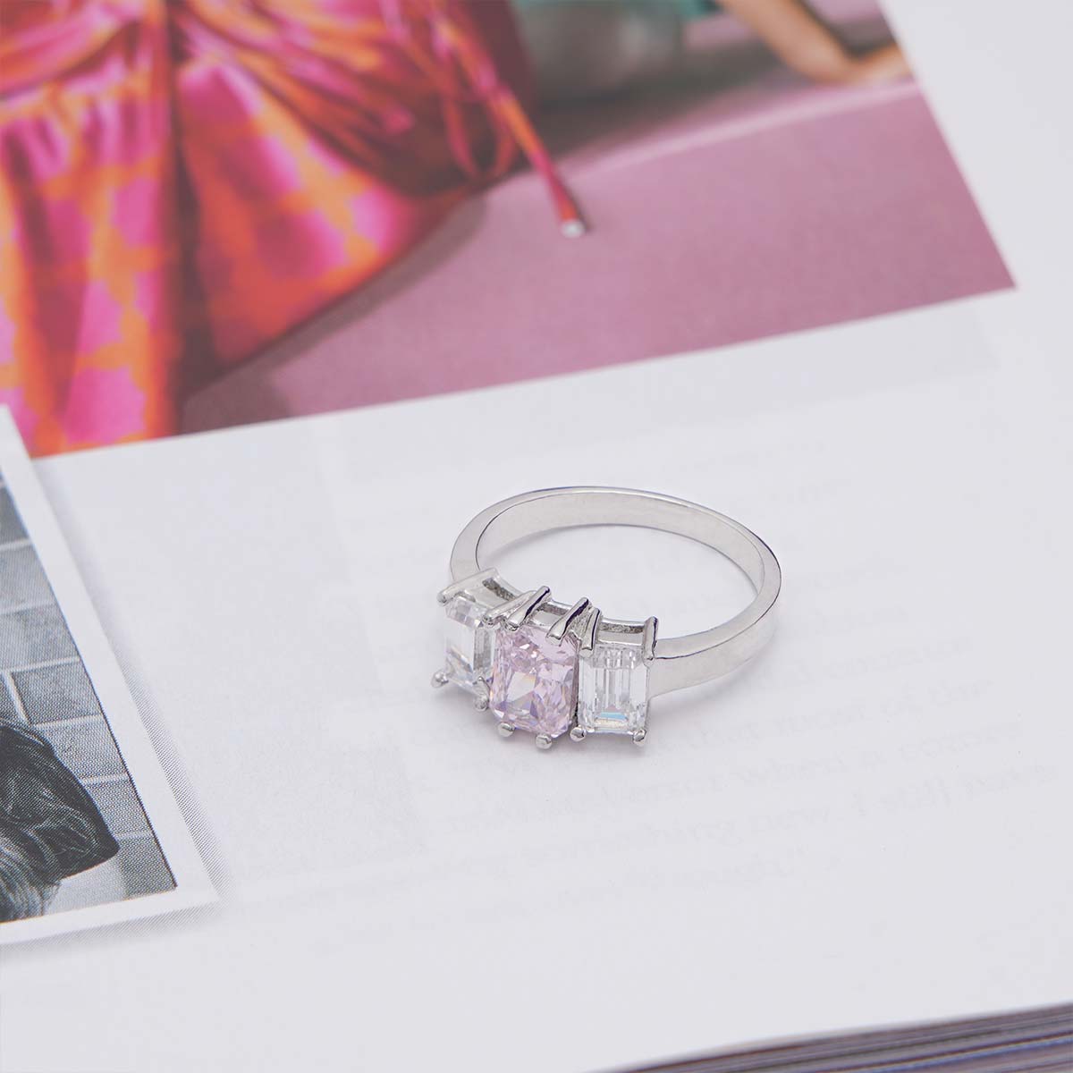 Buy Disha Ring | 92.5 Gold Plated Silver Swarovski Rings Collections ...