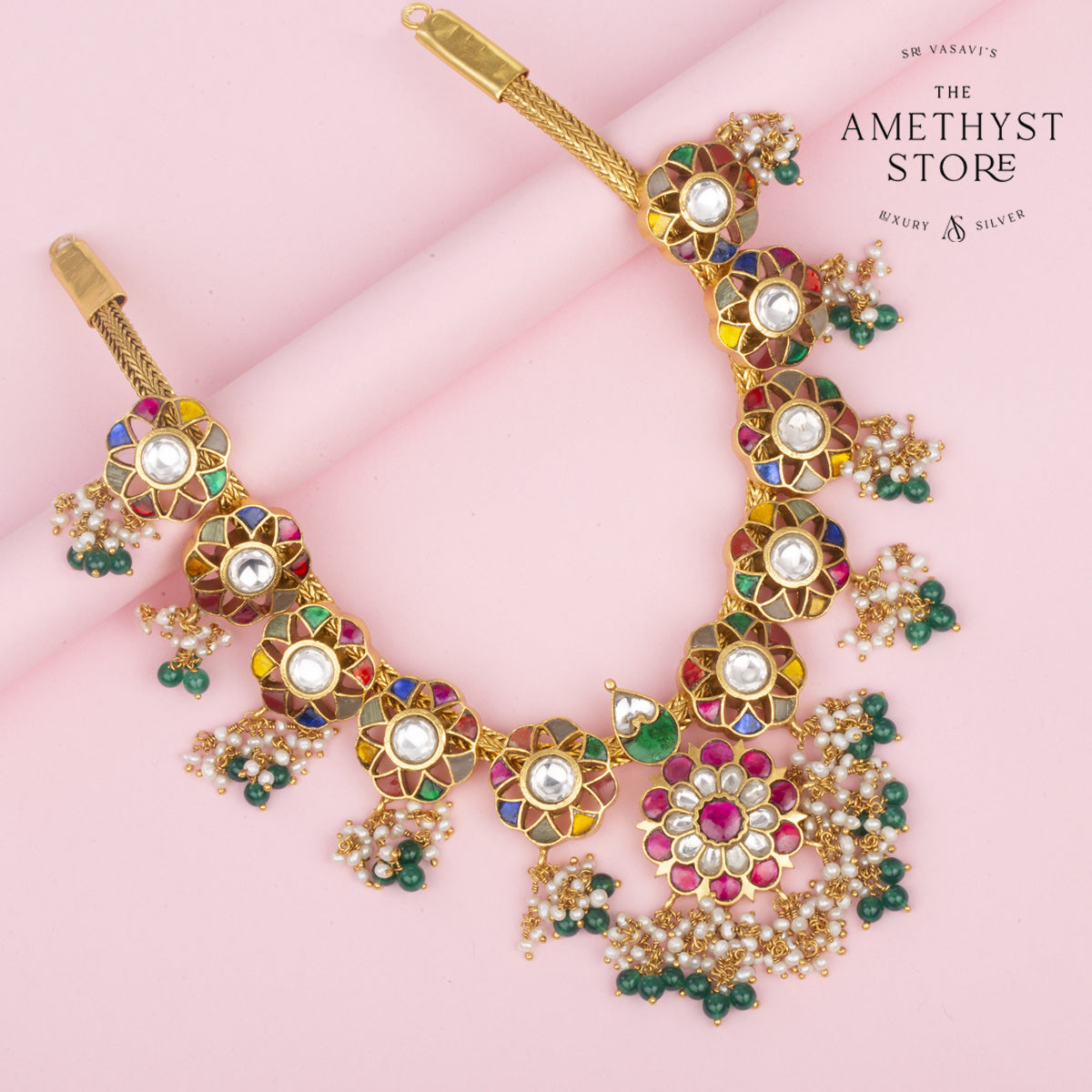 Natric Navarathna Necklace – The Amethyst Store