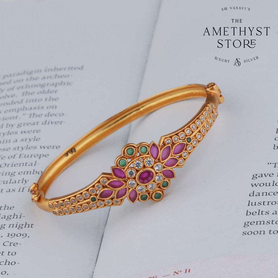 925 Silver Bracelets for Men | Gold Plated Silver Bracelet Online ...