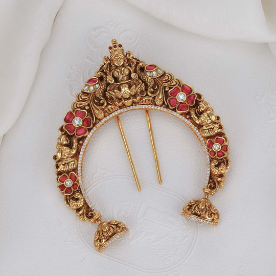 Gold Plated Silver Hair Jada Designs | Buy Silver Jada Online – The ...